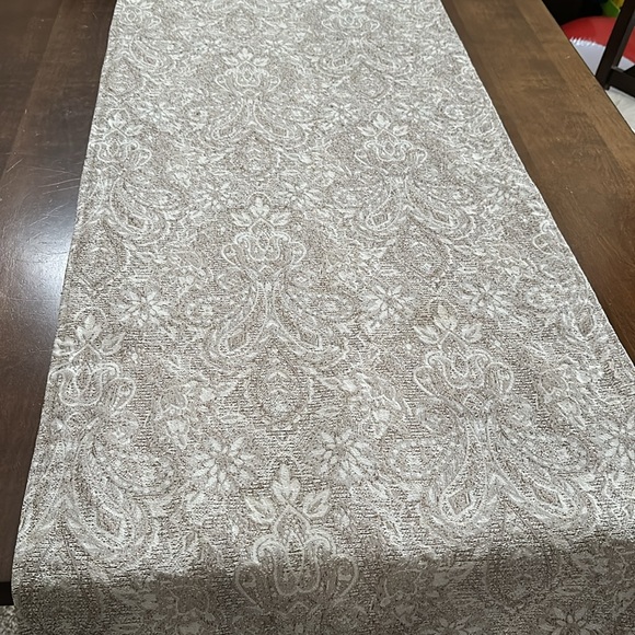 Dining | 8 Foot Long 21 Inches Wide Table Runner In Neutrals Beige ...